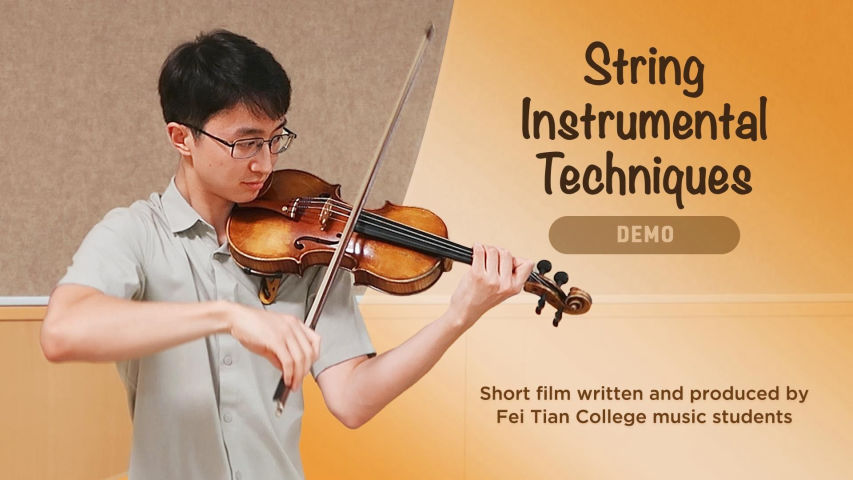 String Instrumental Techniques Demonstration